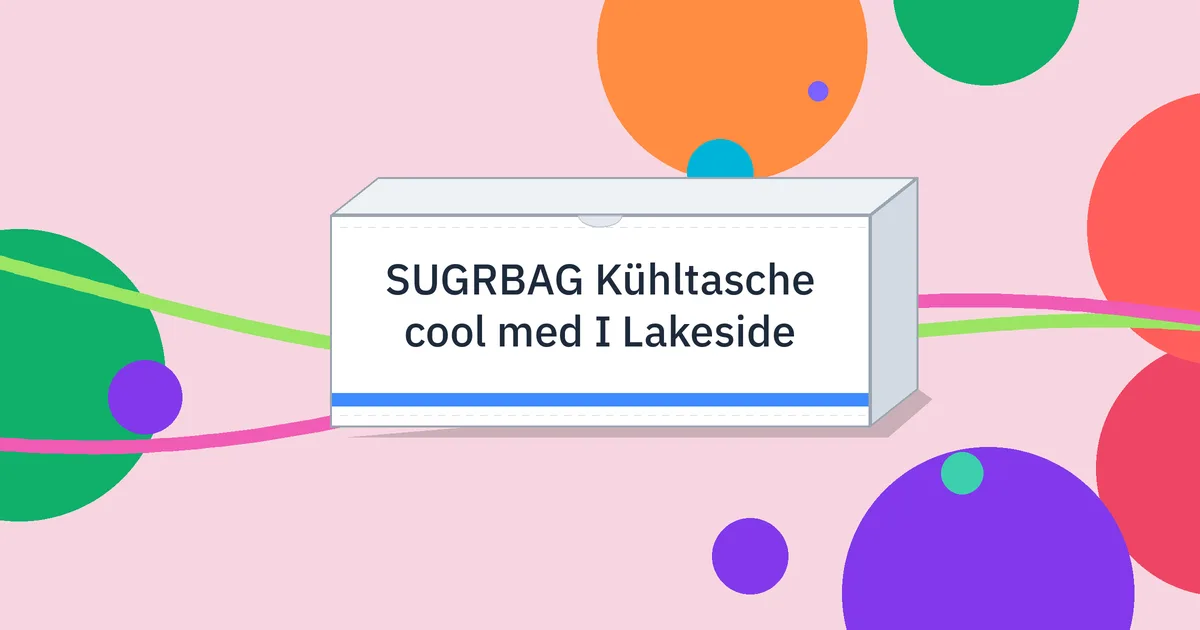 Symbolbild: Packung mit der Aufschrift SUGRBAG Kühltasche cool med I Lakeside (PZN 15410301) – Verfügbarkeit und Bezug in Apotheken in Frankfurt am Main