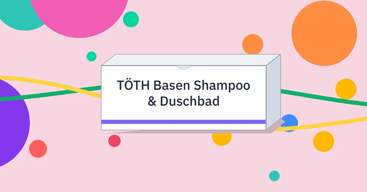 Symbolbild: Packung mit der Aufschrift TÖTH Basen Shampoo & Duschbad (PZN 02290172) – Verfügbarkeit und Bezug in Apotheken in Frankfurt am Main