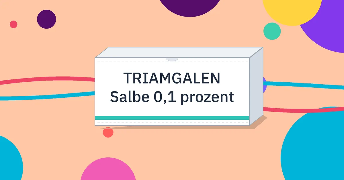 Symbolbild: Packung mit der Aufschrift TRIAMGALEN Salbe 0,1 prozent (PZN 06880462) – Verfügbarkeit und Bezug in Apotheken in Frankfurt am Main