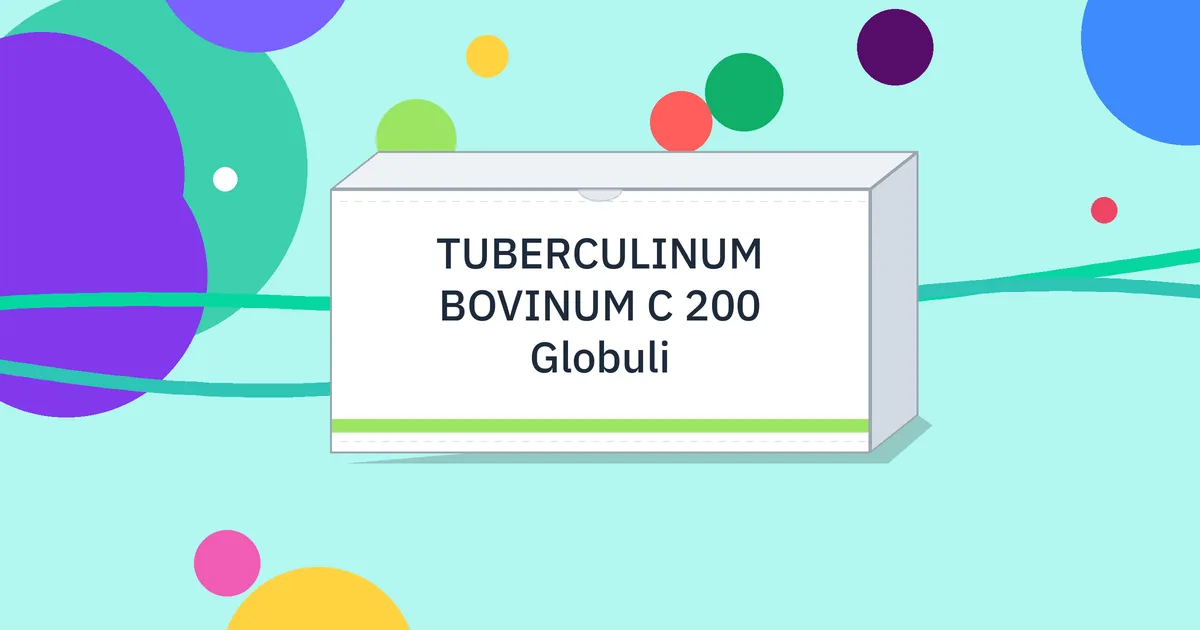 Symbolbild: Packung mit der Aufschrift TUBERCULINUM BOVINUM C 200 Globuli (PZN 04240818) – Verfügbarkeit und Bezug in Apotheken in Frankfurt am Main