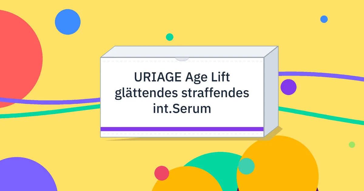 Symbolbild: Packung mit der Aufschrift URIAGE Age Lift glättendes straffendes int.Serum (PZN 18193181) – Verfügbarkeit und Bezug in Apotheken in Frankfurt am Main