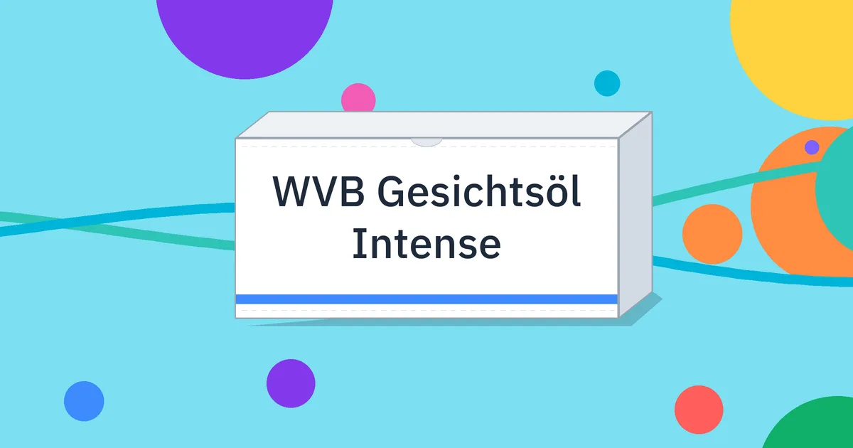 Symbolbild: Packung mit der Aufschrift WVB Gesichtsöl Intense (PZN 19926869) – Verfügbarkeit und Bezug in Apotheken in Frankfurt am Main