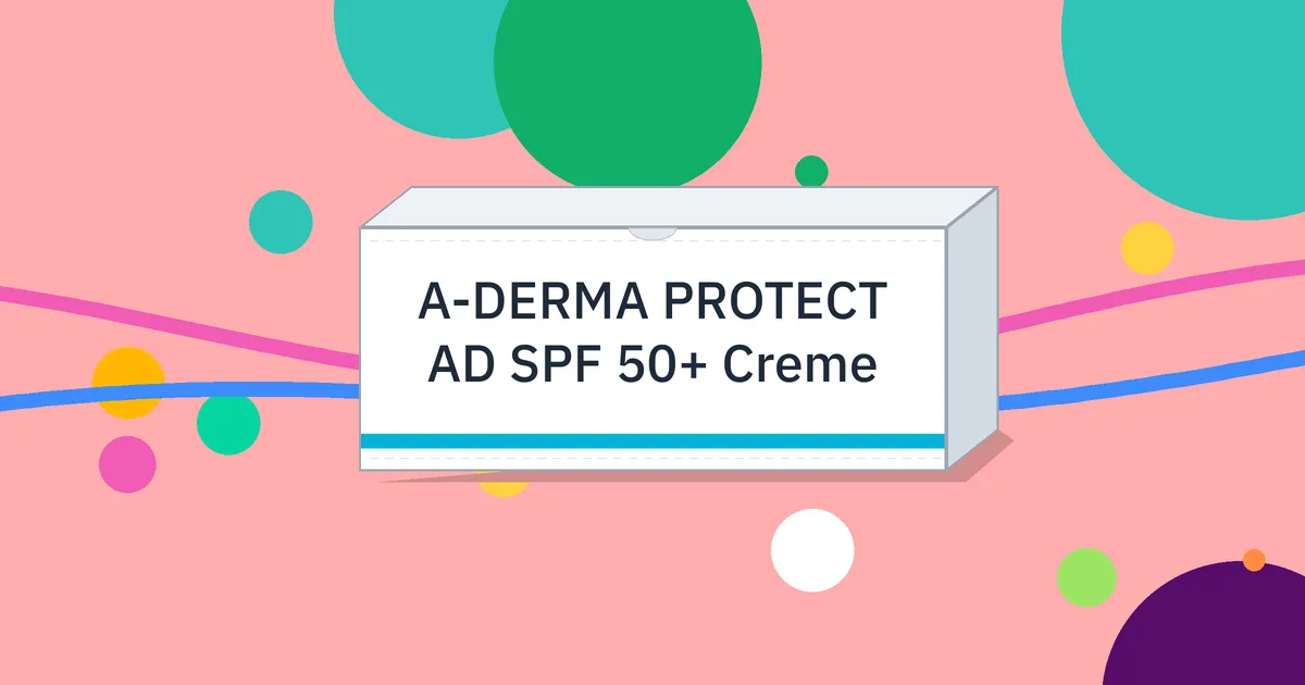 Symbolbild: Packung mit der Aufschrift A-DERMA PROTECT AD SPF 50+ Creme (PZN 12380261) – Verfügbarkeit und Bezug in Apotheken in Frankfurt am Main