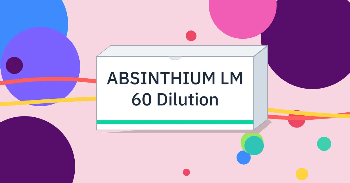Symbolbild: Packung mit der Aufschrift ABSINTHIUM LM 60 Dilution (PZN 13261914) – Verfügbarkeit und Bezug in Apotheken in Frankfurt am Main