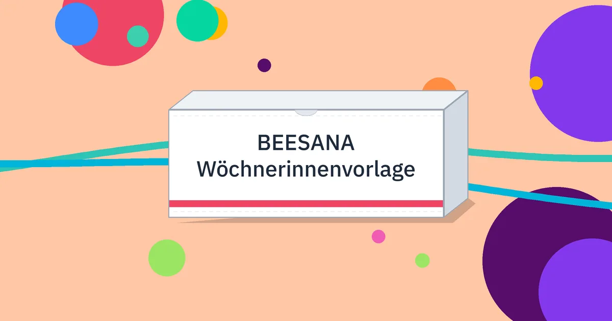 Symbolbild: Packung mit der Aufschrift BEESANA Wöchnerinnenvorlage (PZN 01091275) – Verfügbarkeit und Bezug in Apotheken in Frankfurt am Main