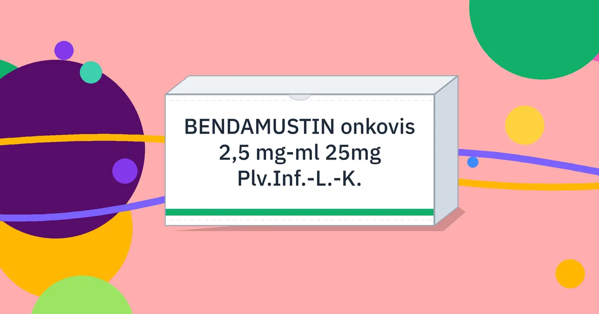 Symbolbild: Packung mit der Aufschrift BENDAMUSTIN onkovis 2,5 mg-ml 25mg Plv.Inf.-L.-K. (PZN 11177799) – Verfügbarkeit und Bezug in Apotheken in Frankfurt am Main