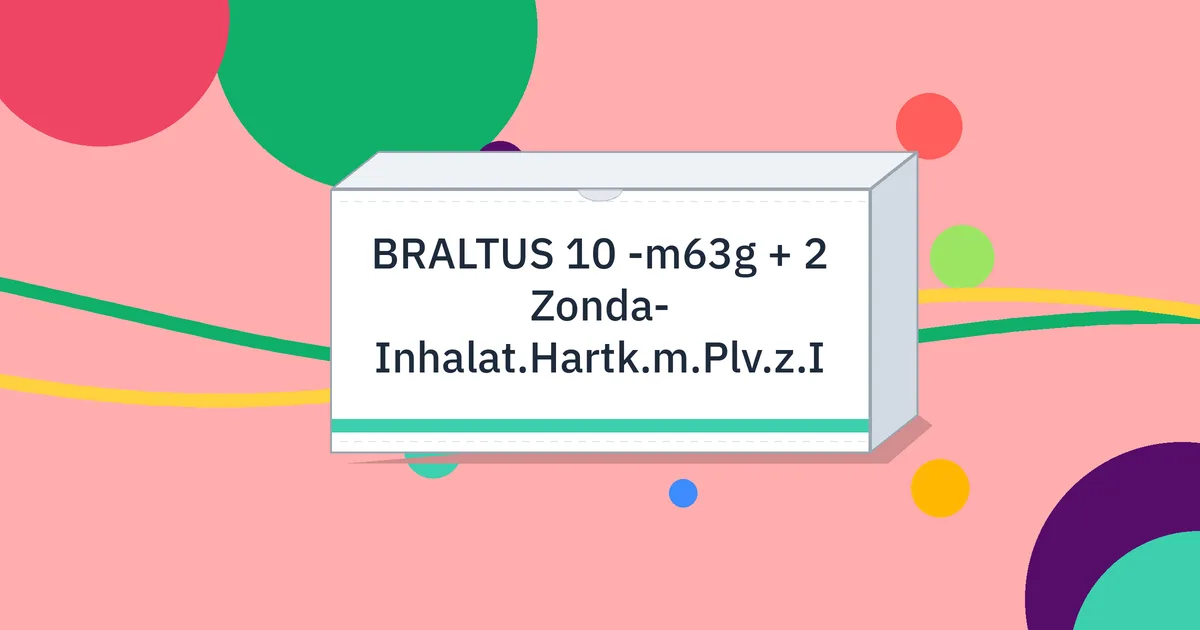 Symbolbild: Packung mit der Aufschrift BRALTUS 10 -m63g + 2 Zonda-Inhalat.Hartk.m.Plv.z.I (PZN 16616743) – Verfügbarkeit und Bezug in Apotheken in Frankfurt am Main
