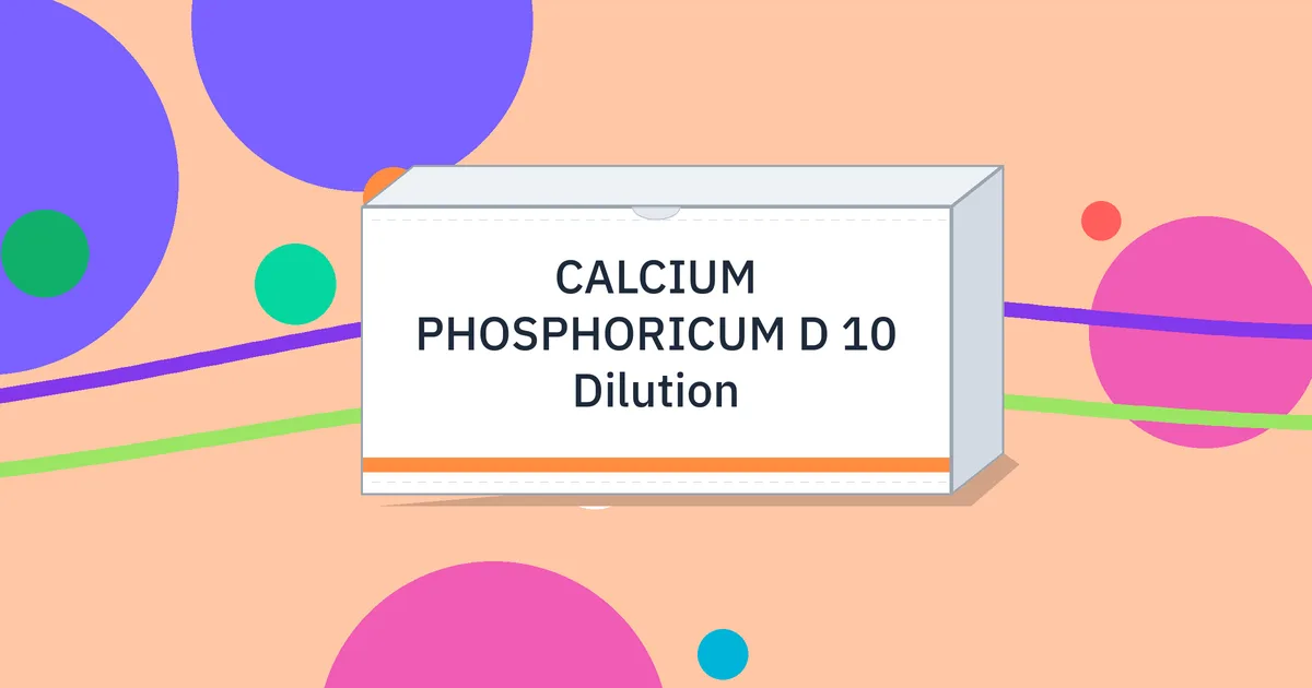 Symbolbild: Packung mit der Aufschrift CALCIUM PHOSPHORICUM D 10 Dilution (PZN 02401387) – Verfügbarkeit und Bezug in Apotheken in Frankfurt am Main