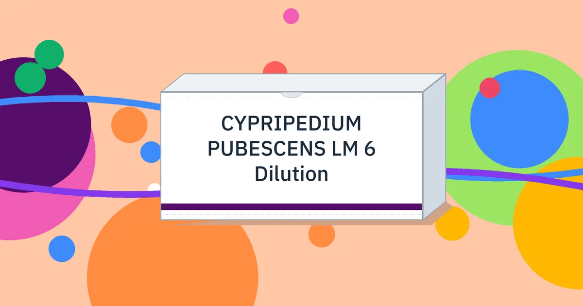 Symbolbild: Packung mit der Aufschrift CYPRIPEDIUM PUBESCENS LM 6 Dilution (PZN 13459958) – Verfügbarkeit und Bezug in Apotheken in Frankfurt am Main