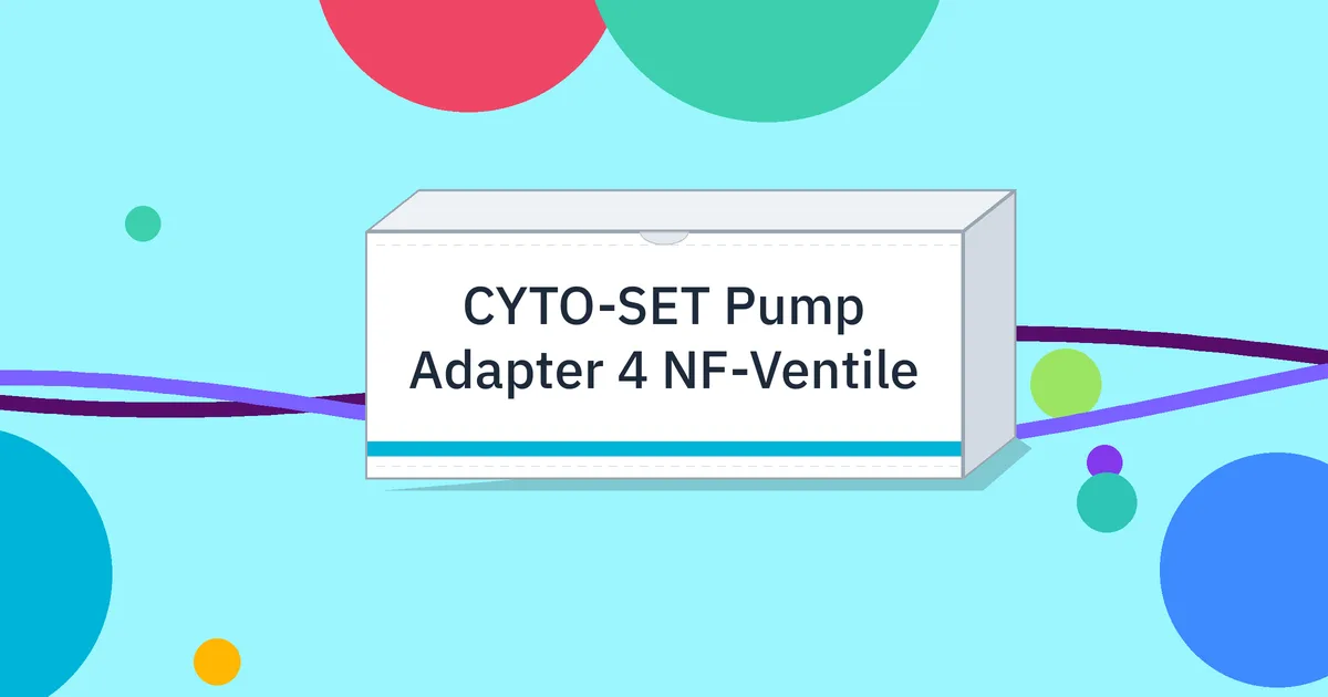 Symbolbild: Packung mit der Aufschrift CYTO-SET Pump Adapter 4 NF-Ventile (PZN 10753663) – Verfügbarkeit und Bezug in Apotheken in Frankfurt am Main