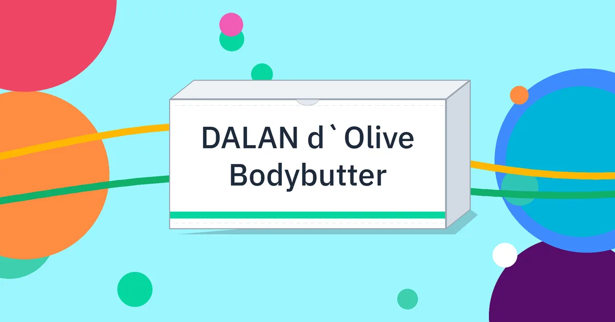 Symbolbild: Packung mit der Aufschrift DALAN d`Olive Bodybutter (PZN 10097839) – Verfügbarkeit und Bezug in Apotheken in Frankfurt am Main
