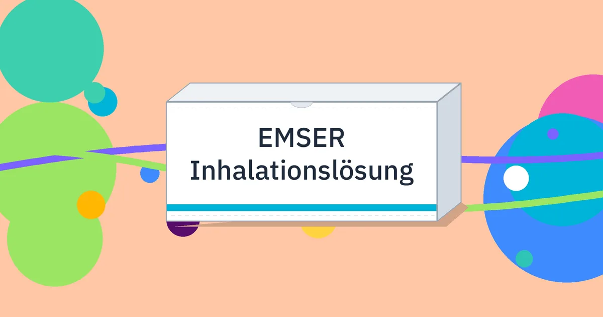 Symbolbild: Packung mit der Aufschrift EMSER Inhalationslösung (PZN 08491730) – Verfügbarkeit und Bezug in Apotheken in Frankfurt am Main