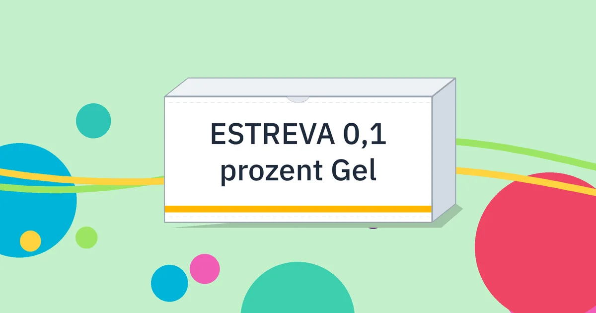 Symbolbild: Packung mit der Aufschrift ESTREVA 0,1 prozent Gel (PZN 19787847) – Verfügbarkeit und Bezug in Apotheken in Frankfurt am Main