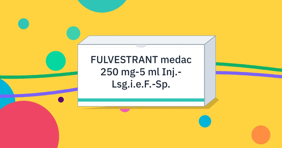 Symbolbild: Packung mit der Aufschrift FULVESTRANT medac 250 mg-5 ml Inj.-Lsg.i.e.F.-Sp. (PZN 16718403) – Verfügbarkeit und Bezug in Apotheken in Frankfurt am Main