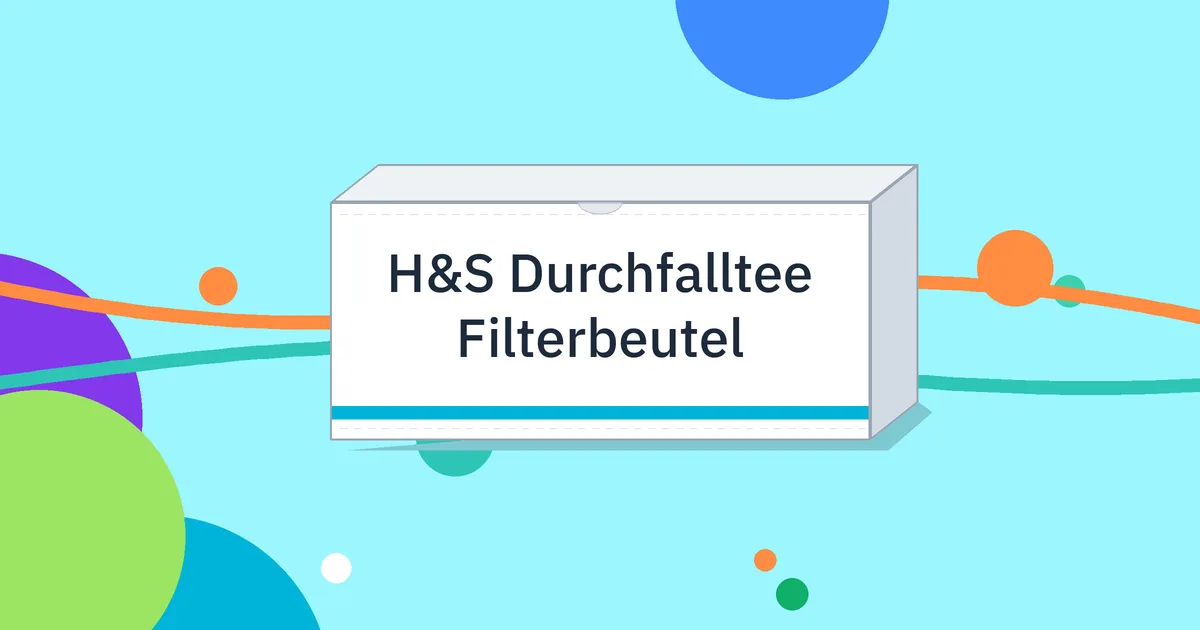 Symbolbild: Packung mit der Aufschrift H&S Durchfalltee Filterbeutel (PZN 00515945) – Verfügbarkeit und Bezug in Apotheken in Frankfurt am Main