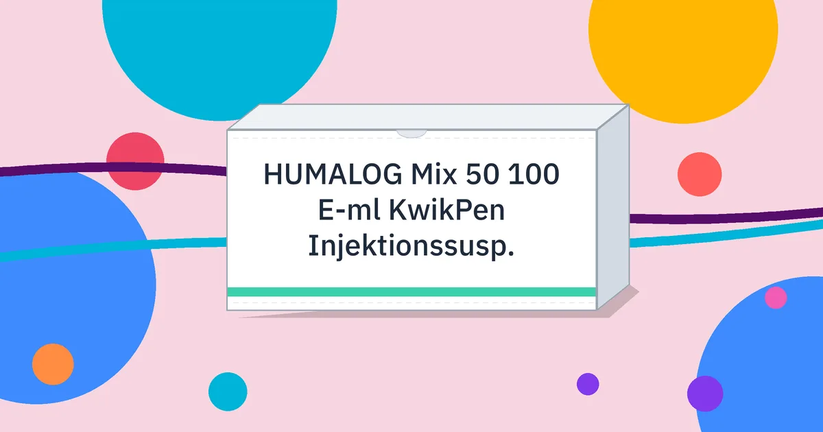 Symbolbild: Packung mit der Aufschrift HUMALOG Mix 50 100 E-ml KwikPen Injektionssusp. (PZN 06109873) – Verfügbarkeit und Bezug in Apotheken in Frankfurt am Main