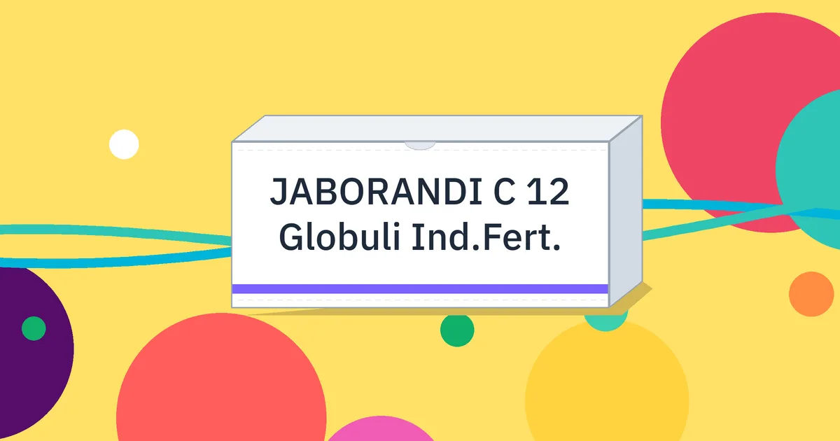 Symbolbild: Packung mit der Aufschrift JABORANDI C 12 Globuli Ind.Fert. (PZN 17679102) – Verfügbarkeit und Bezug in Apotheken in Frankfurt am Main