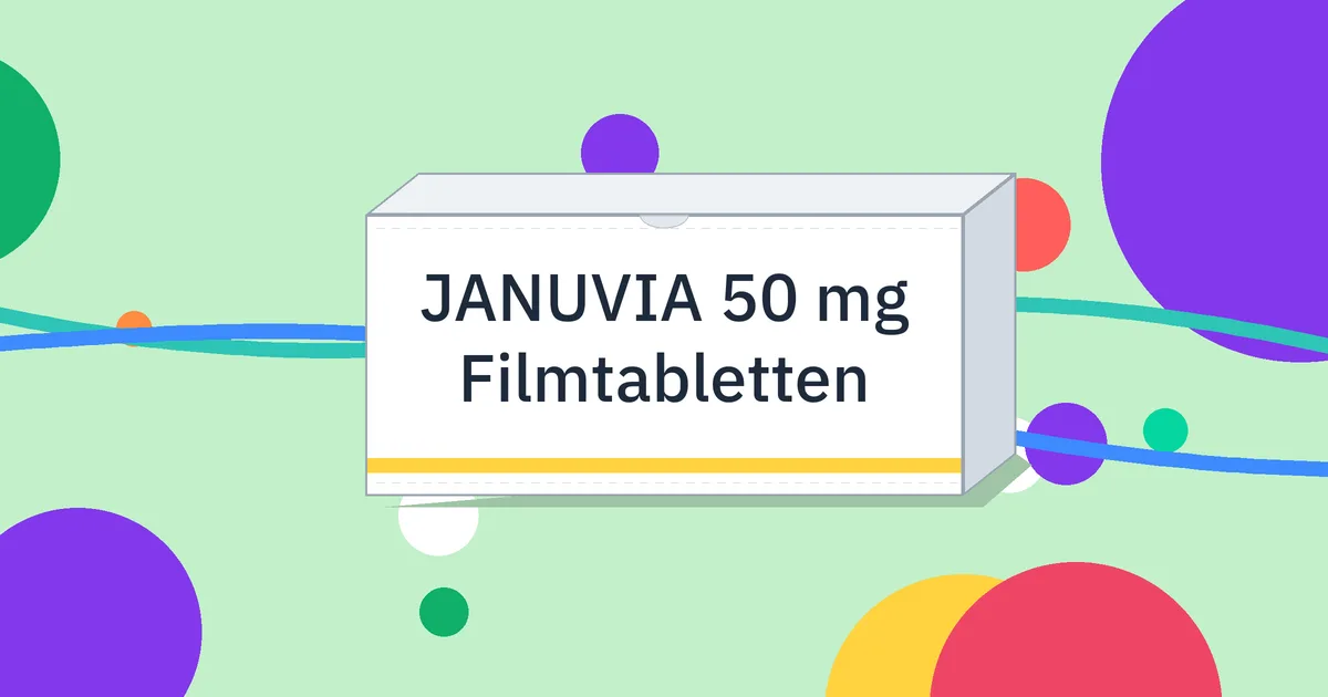 Symbolbild: Packung mit der Aufschrift JANUVIA 50 mg Filmtabletten (PZN 19359092) – Verfügbarkeit und Bezug in Apotheken in Frankfurt am Main