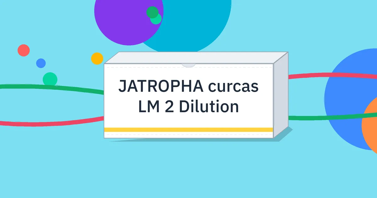 Symbolbild: Packung mit der Aufschrift JATROPHA curcas LM 2 Dilution (PZN 13562202) – Verfügbarkeit und Bezug in Apotheken in Frankfurt am Main