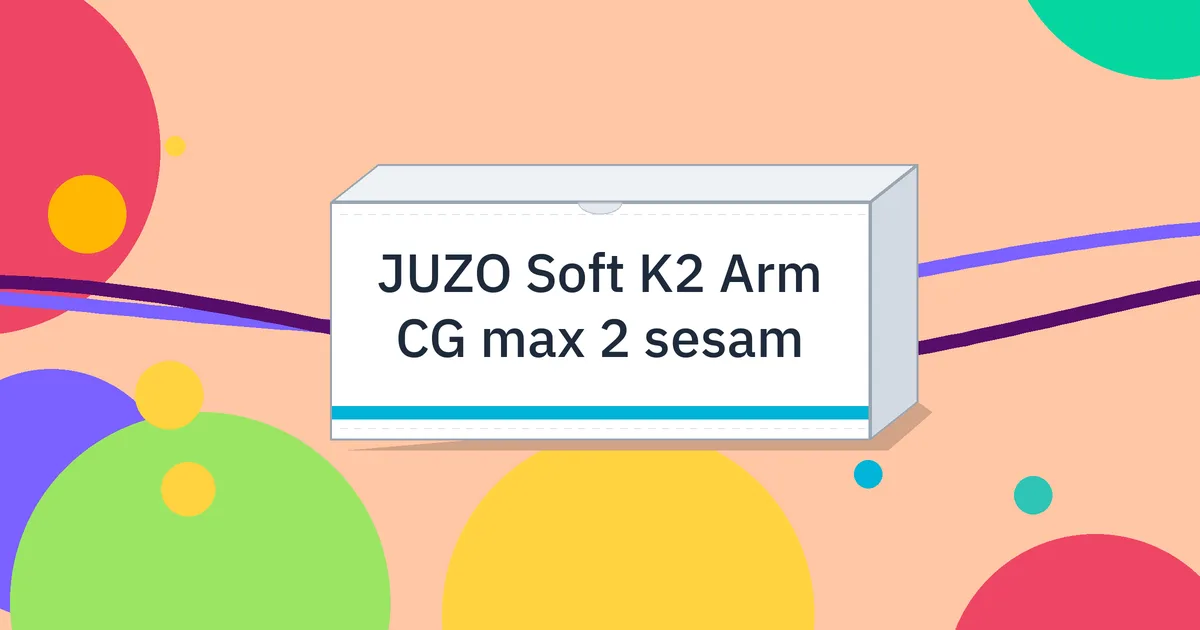Symbolbild: Packung mit der Aufschrift JUZO Soft K2 Arm CG max 2 sesam (PZN 15513857) – Verfügbarkeit und Bezug in Apotheken in Frankfurt am Main