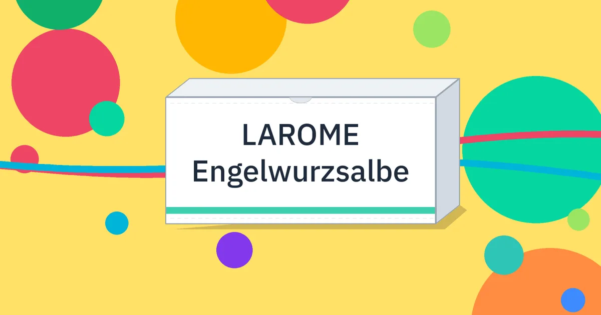 Symbolbild: Packung mit der Aufschrift LAROME Engelwurzsalbe (PZN 01306132) – Verfügbarkeit und Bezug in Apotheken in Frankfurt am Main
