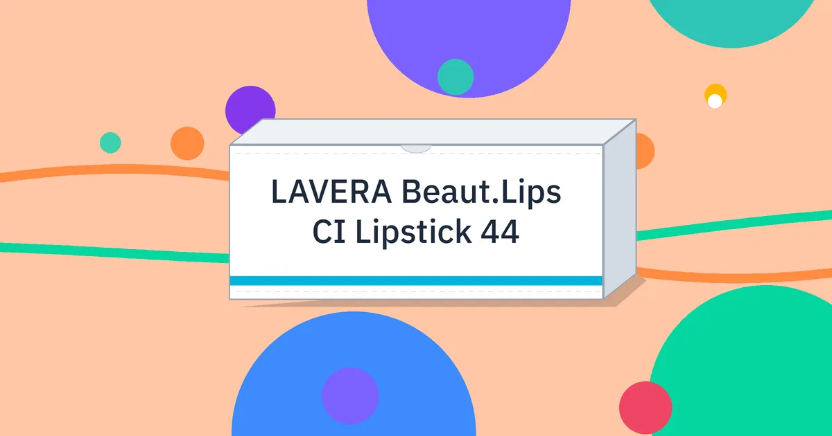 Symbolbild: Packung mit der Aufschrift LAVERA Beaut.Lips CI Lipstick 44 (PZN 16620271) – Verfügbarkeit und Bezug in Apotheken in Frankfurt am Main