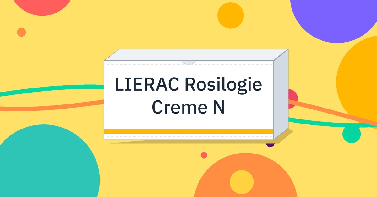 Symbolbild: Packung mit der Aufschrift LIERAC Rosilogie Creme N (PZN 14042769) – Verfügbarkeit und Bezug in Apotheken in Frankfurt am Main