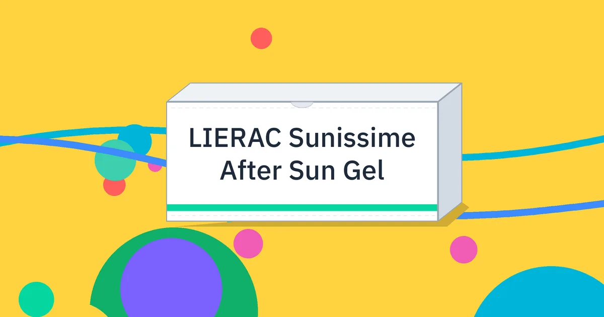 Symbolbild: Packung mit der Aufschrift LIERAC Sunissime After Sun Gel (PZN 19185025) – Verfügbarkeit und Bezug in Apotheken in Frankfurt am Main