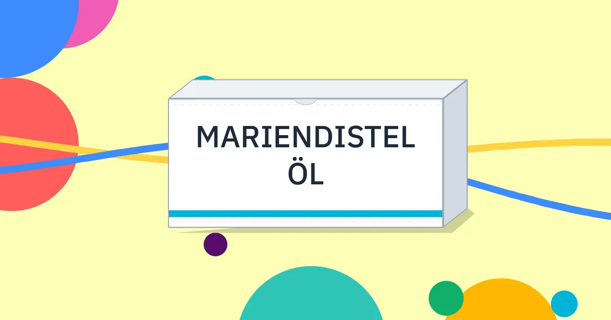 Symbolbild: Packung mit der Aufschrift MARIENDISTEL ÖL (PZN 17188172) – Verfügbarkeit und Bezug in Apotheken in Frankfurt am Main