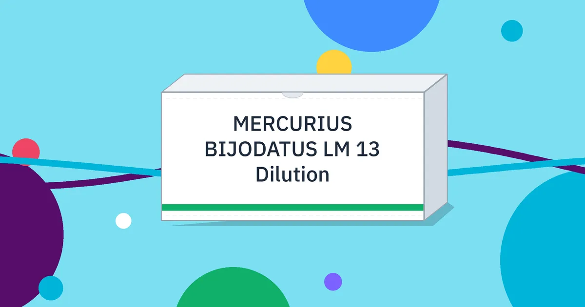 Symbolbild: Packung mit der Aufschrift MERCURIUS BIJODATUS LM 13 Dilution (PZN 12948632) – Verfügbarkeit und Bezug in Apotheken in Frankfurt am Main