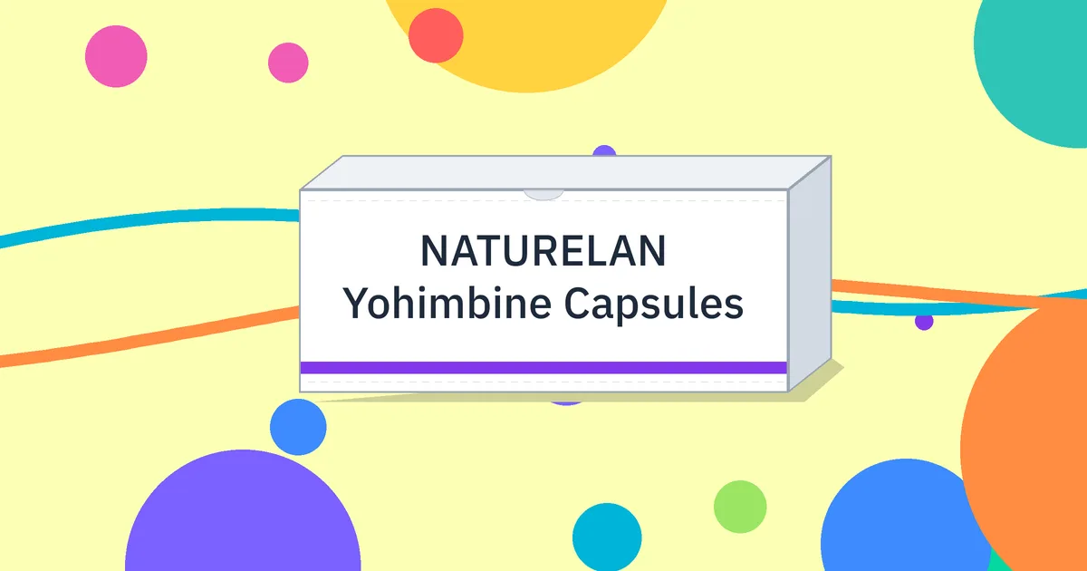 Symbolbild: Packung mit der Aufschrift NATURELAN Yohimbine Capsules (PZN 20094813) – Verfügbarkeit und Bezug in Apotheken in Frankfurt am Main