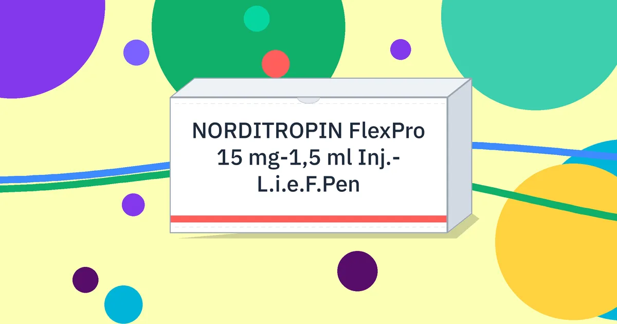 Symbolbild: Packung mit der Aufschrift NORDITROPIN FlexPro 15 mg-1,5 ml Inj.-L.i.e.F.Pen (PZN 19495151) – Verfügbarkeit und Bezug in Apotheken in Frankfurt am Main