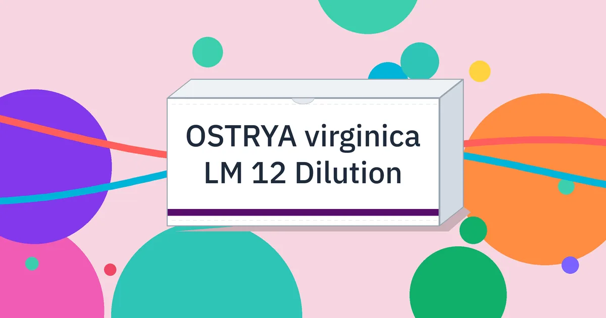 Symbolbild: Packung mit der Aufschrift OSTRYA virginica LM 12 Dilution (PZN 13628473) – Verfügbarkeit und Bezug in Apotheken in Frankfurt am Main