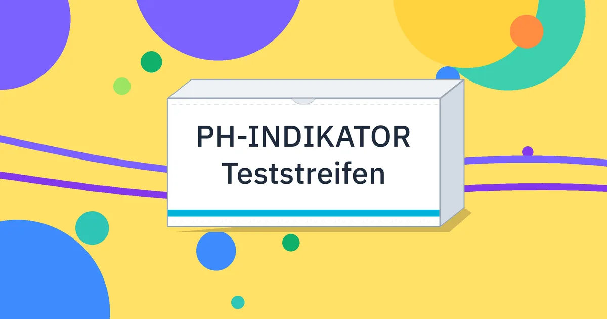 Symbolbild: Packung mit der Aufschrift PH-INDIKATOR Teststreifen (PZN 09640712) – Verfügbarkeit und Bezug in Apotheken in Frankfurt am Main