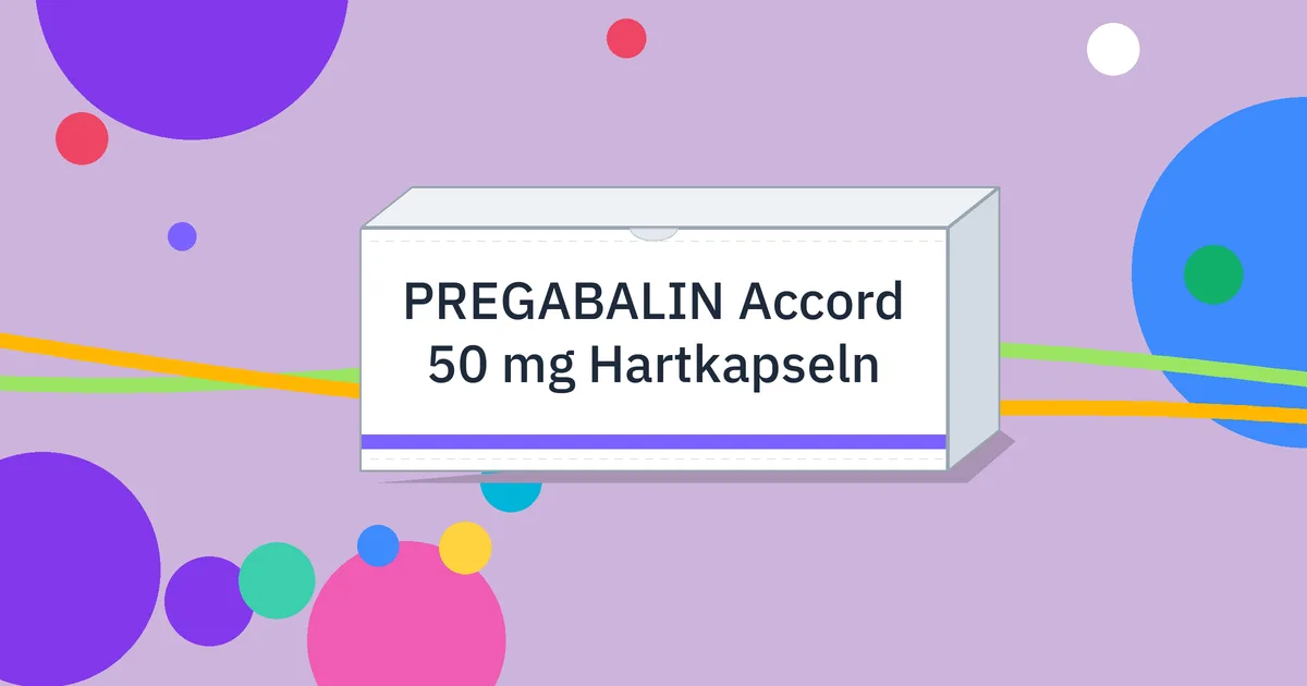 Symbolbild: Packung mit der Aufschrift PREGABALIN Accord 50 mg Hartkapseln (PZN 11305398) – Verfügbarkeit und Bezug in Apotheken in Frankfurt am Main