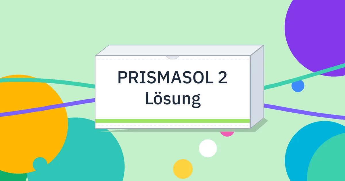 Symbolbild: Packung mit der Aufschrift PRISMASOL 2 Lösung (PZN 05005953) – Verfügbarkeit und Bezug in Apotheken in Frankfurt am Main