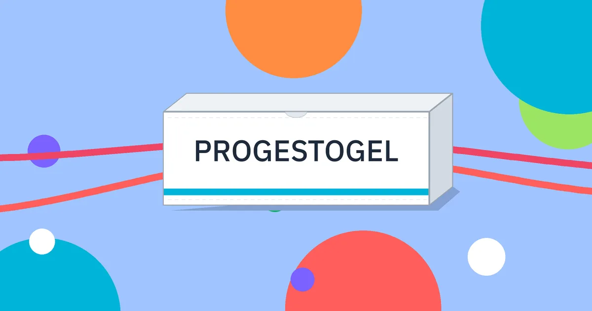 Symbolbild: Packung mit der Aufschrift PROGESTOGEL (PZN 19463375) – Verfügbarkeit und Bezug in Apotheken in Frankfurt am Main