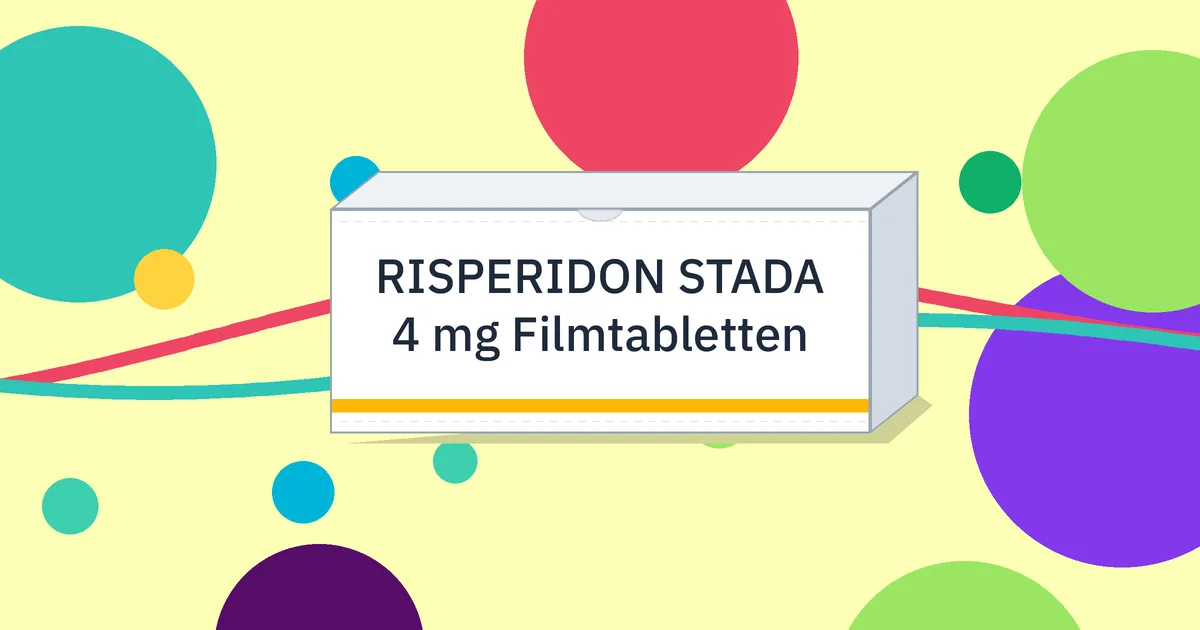 Symbolbild: Packung mit der Aufschrift RISPERIDON STADA 4 mg Filmtabletten (PZN 05117333) – Verfügbarkeit und Bezug in Apotheken in Frankfurt am Main