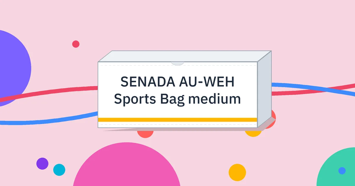 Symbolbild: Packung mit der Aufschrift SENADA AU-WEH Sports Bag medium (PZN 09273320) – Verfügbarkeit und Bezug in Apotheken in Frankfurt am Main