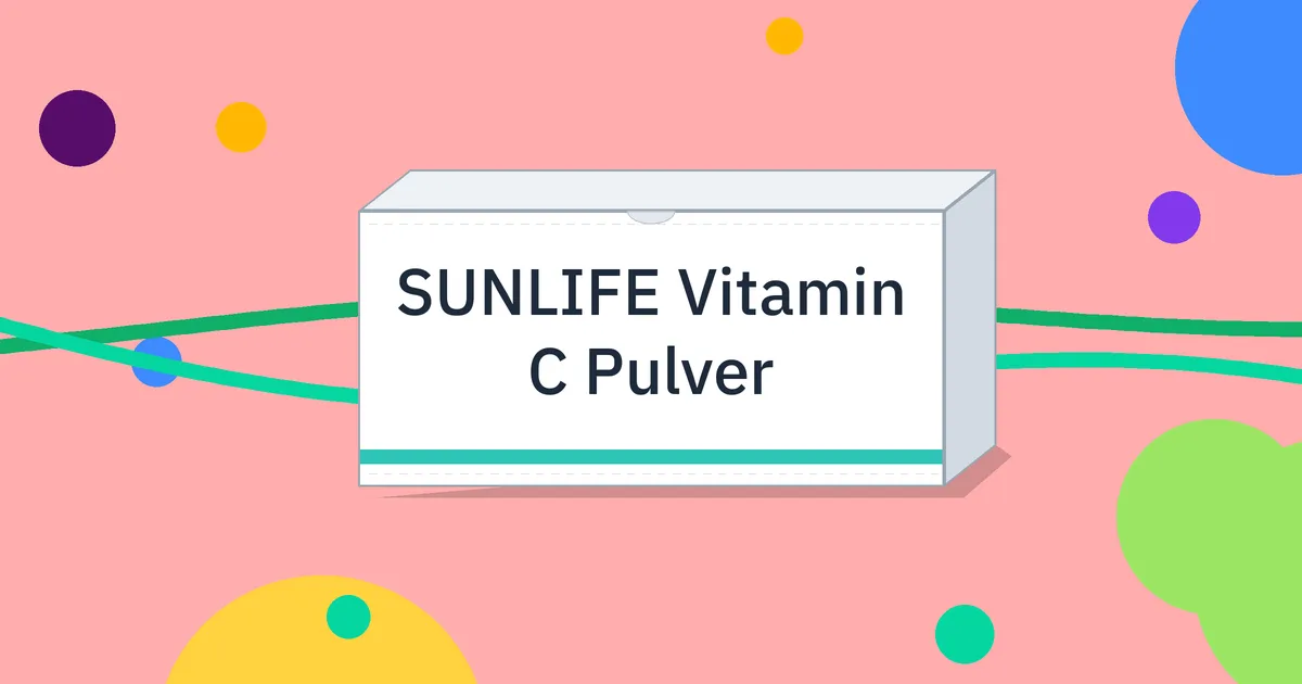 Symbolbild: Packung mit der Aufschrift SUNLIFE Vitamin C Pulver (PZN 10776888) – Verfügbarkeit und Bezug in Apotheken in Frankfurt am Main