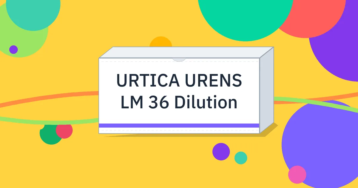Symbolbild: Packung mit der Aufschrift URTICA URENS LM 36 Dilution (PZN 13257858) – Verfügbarkeit und Bezug in Apotheken in Frankfurt am Main