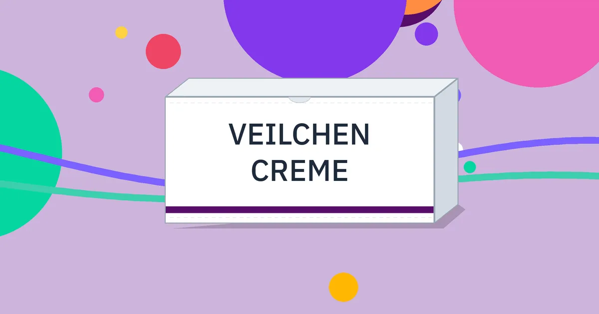 Symbolbild: Packung mit der Aufschrift VEILCHEN CREME (PZN 16325804) – Verfügbarkeit und Bezug in Apotheken in Frankfurt am Main