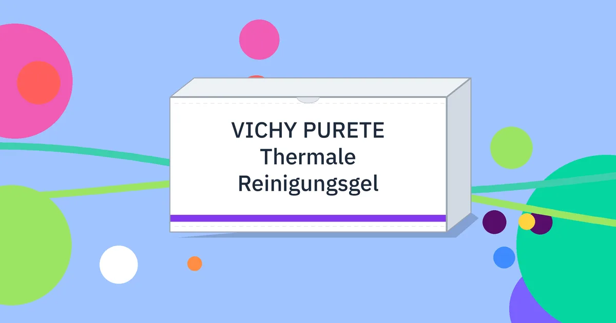 Symbolbild: Packung mit der Aufschrift VICHY PURETE Thermale Reinigungsgel (PZN 10966034) – Verfügbarkeit und Bezug in Apotheken in Frankfurt am Main