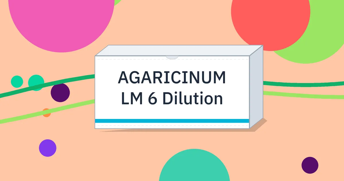 Symbolbild: Packung mit der Aufschrift AGARICINUM LM 6 Dilution (PZN 13302754) – Verfügbarkeit und Bezug in Apotheken in Frankfurt am Main