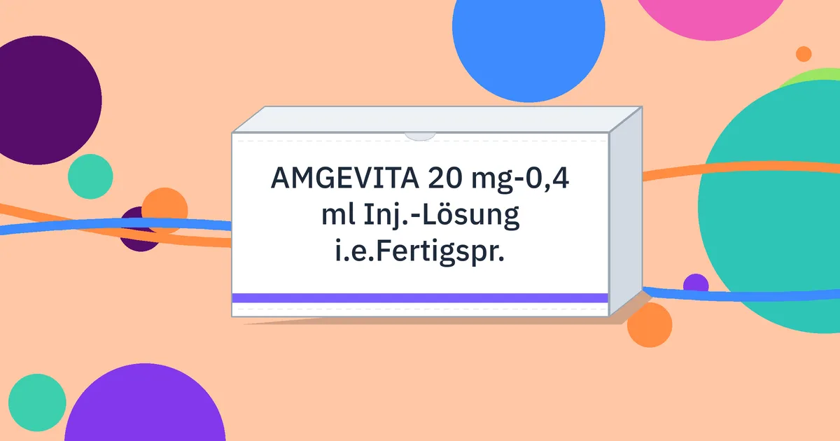 Symbolbild: Packung mit der Aufschrift AMGEVITA 20 mg-0,4 ml Inj.-Lösung i.e.Fertigspr. (PZN 14269013) – Verfügbarkeit und Bezug in Apotheken in Frankfurt am Main