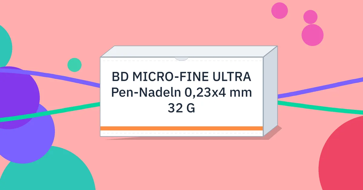 Symbolbild: Packung mit der Aufschrift BD MICRO-FINE ULTRA Pen-Nadeln 0,23x4 mm 32 G (PZN 11367459) – Verfügbarkeit und Bezug in Apotheken in Frankfurt am Main
