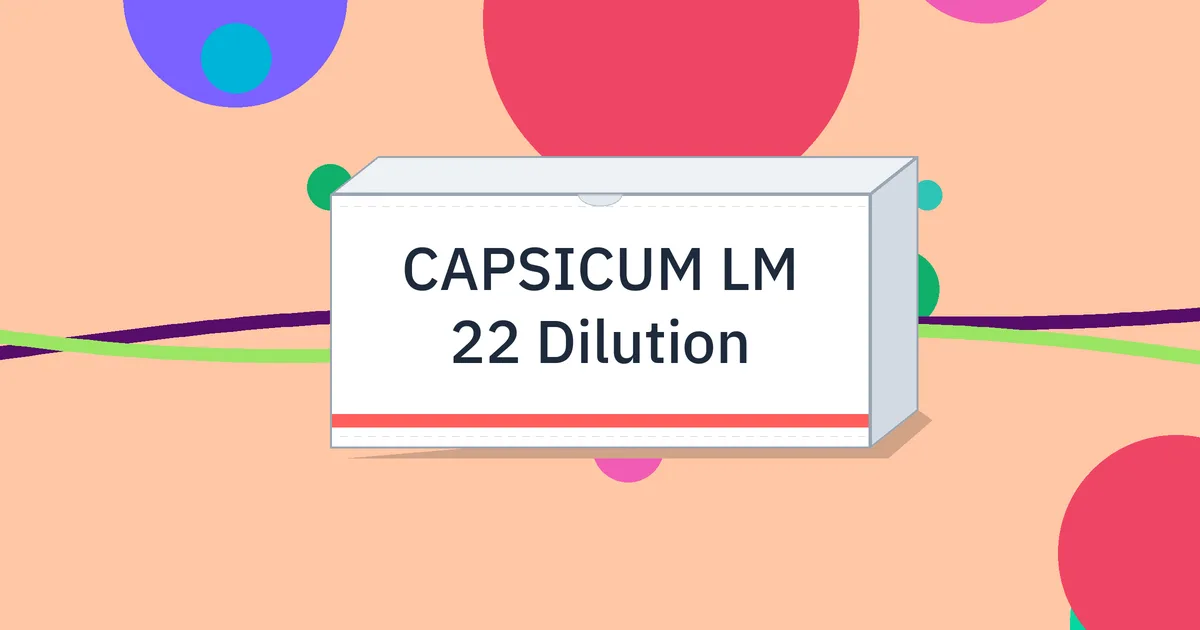 Symbolbild: Packung mit der Aufschrift CAPSICUM LM 22 Dilution (PZN 12808747) – Verfügbarkeit und Bezug in Apotheken in Frankfurt am Main