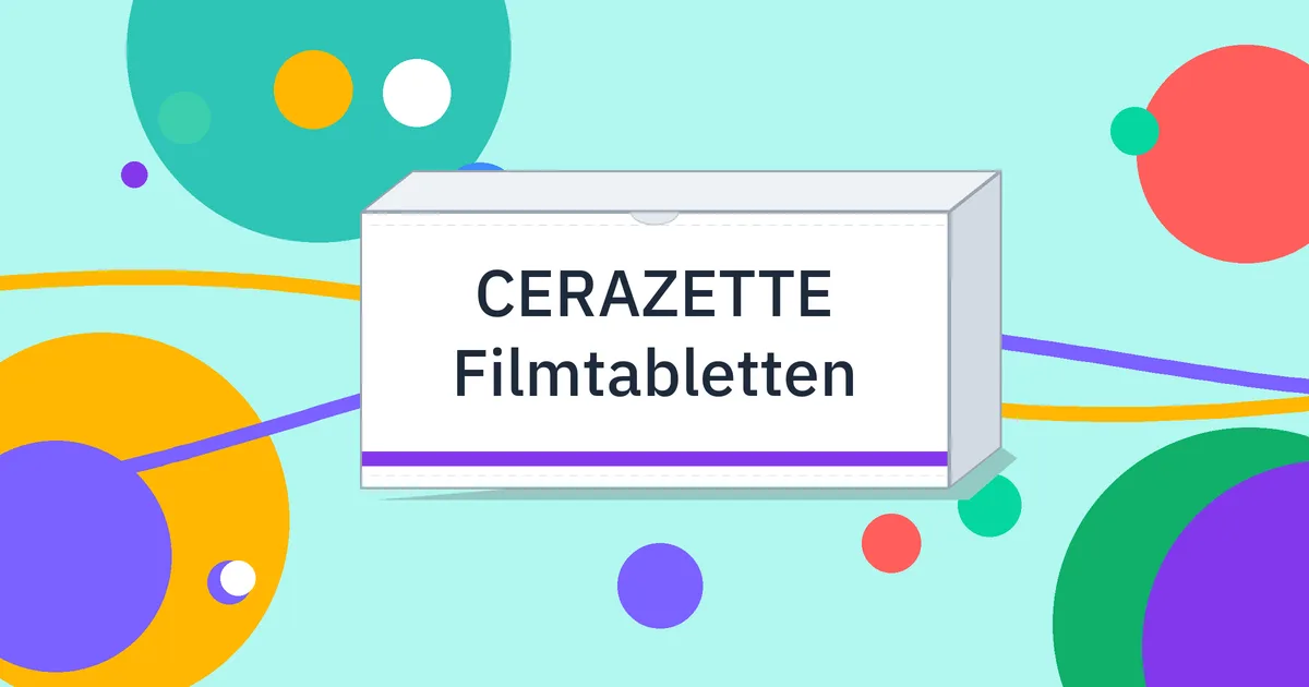 Symbolbild: Packung mit der Aufschrift CERAZETTE Filmtabletten (PZN 02531345) – Verfügbarkeit und Bezug in Apotheken in Frankfurt am Main