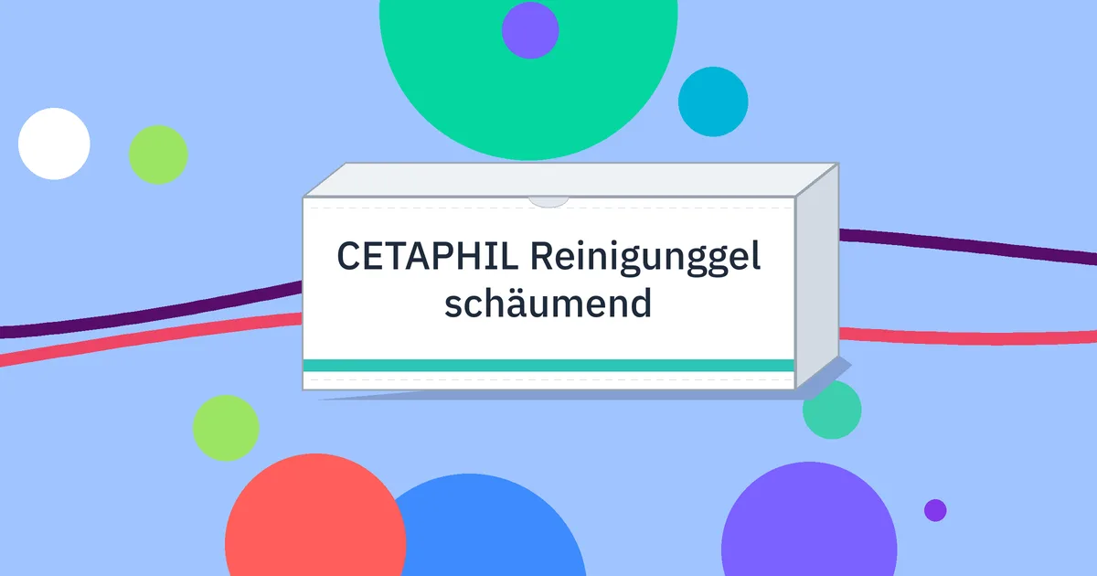 Symbolbild: Packung mit der Aufschrift CETAPHIL Reinigunggel schäumend (PZN 20007636) – Verfügbarkeit und Bezug in Apotheken in Frankfurt am Main