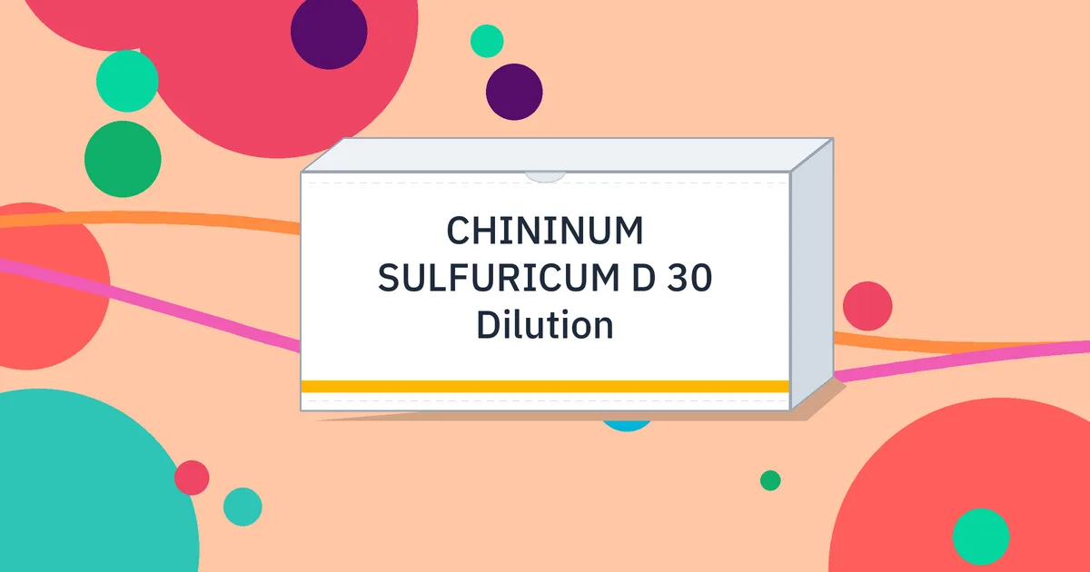 Symbolbild: Packung mit der Aufschrift CHININUM SULFURICUM D 30 Dilution (PZN 07164414) – Verfügbarkeit und Bezug in Apotheken in Frankfurt am Main